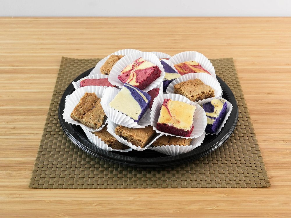 Assorted Dessert Bar Platter – The Purple Bakeshop