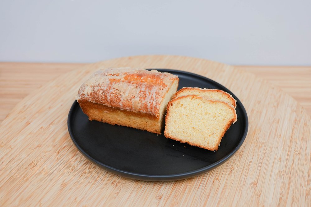 Calamansi Streusel Loaf – The Purple Bakeshop