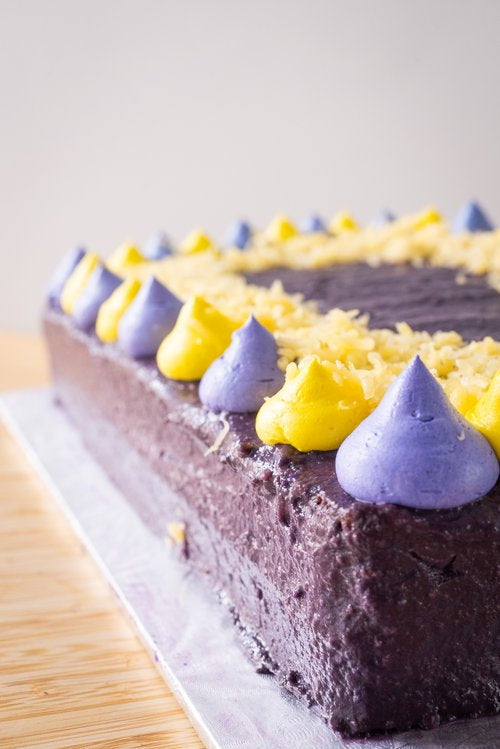 Ube Yema Quarter Cake – The Purple Bakeshop